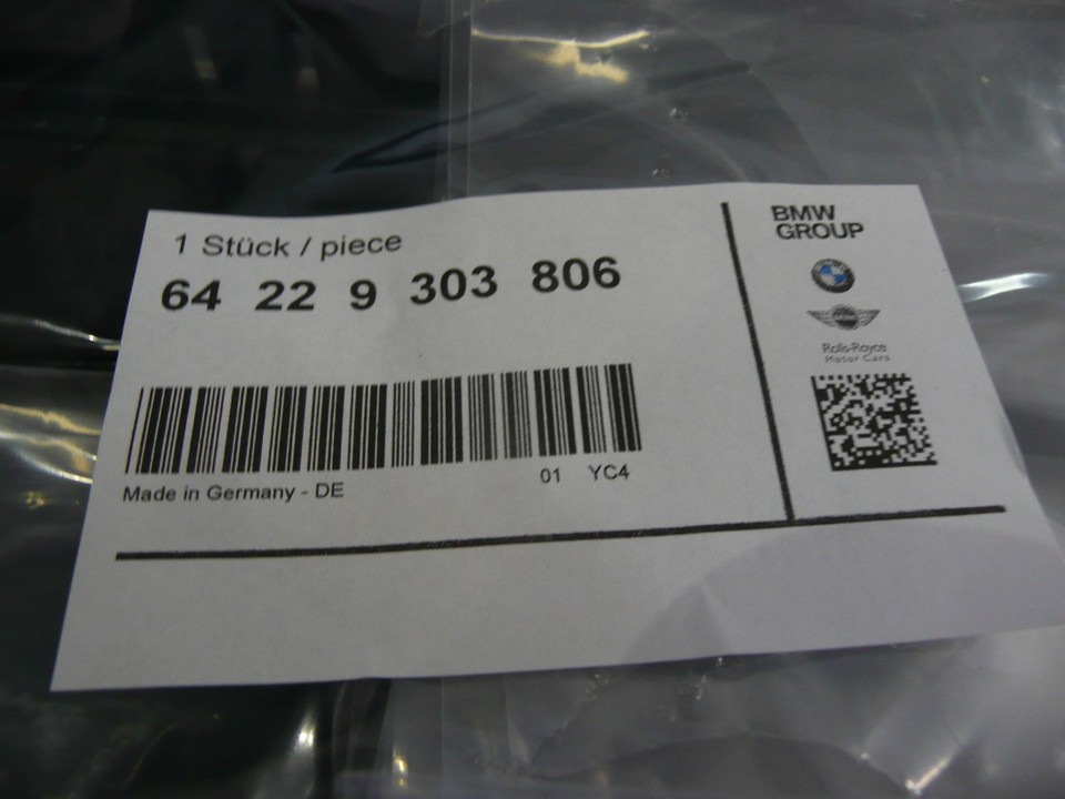 NEW GENUINE BMW E60 E61 F01 F02 F03 F04 F55 F56 REAR VENTILATION ...