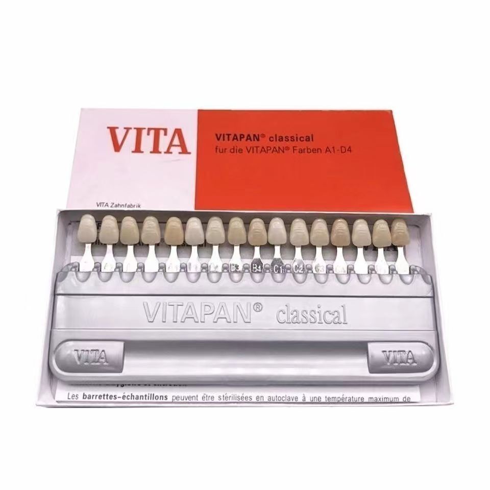 VITAPAN Tooth Shade Guide classical 16 Colours Dental FIRST COPY Whiten ...