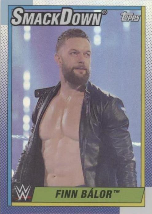 2021 Topps Heritage WWE - Finn Balor #83 Rainbow Foil for sale online ...