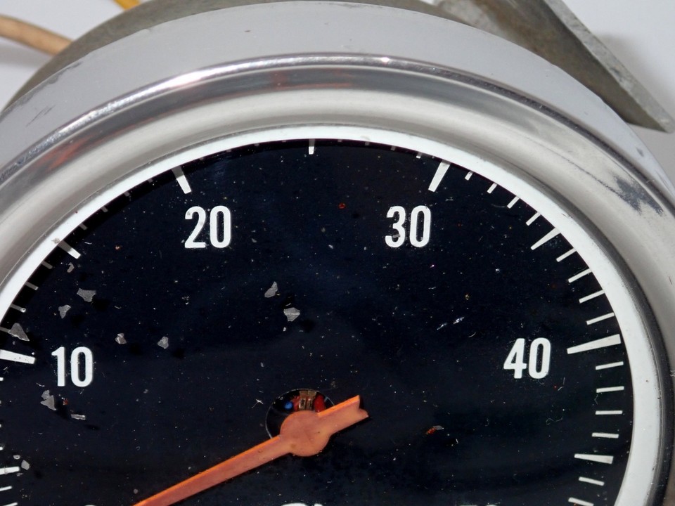 Vintage Faria 5,000 RPM Tachometer Ford Car Truck Marine 8 Cylinder ...