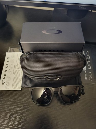 ⭐️NEW AUTHENTIC Oakley 009102-17 55 Holbrook Polarized Sunglasses | eBay