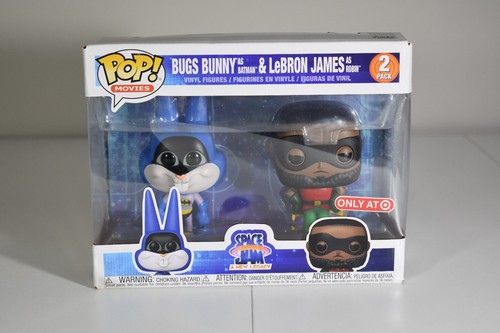 Funko Pop Bugs Bunny Batman & LeBron James Robin Space Jam 2PK Target ...