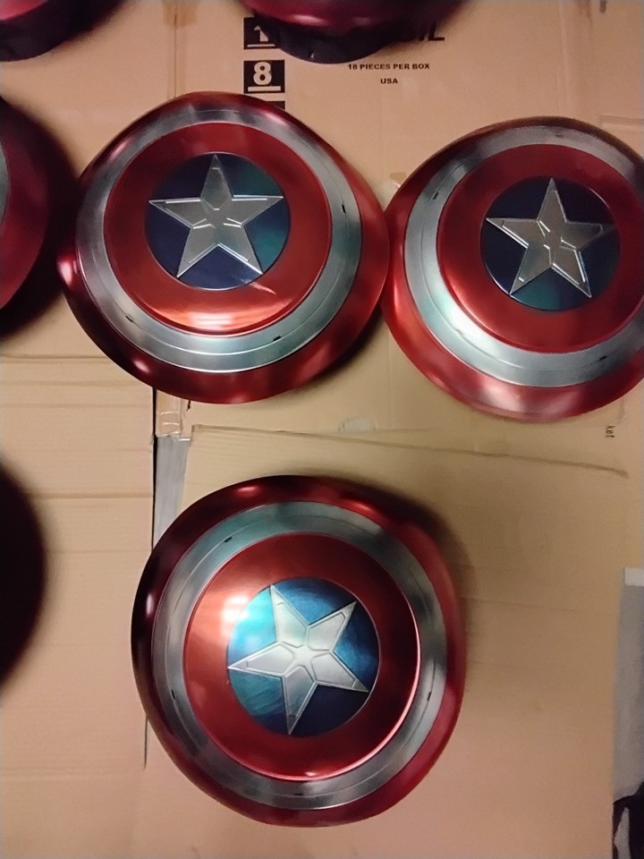 Captain America Brave New World Popcorn Bucket Collapse Shield AMC ALL ...