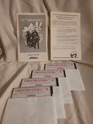 Ghostbusters 2 II Activision Video Game Vintage PC GAME 1989 | eBay