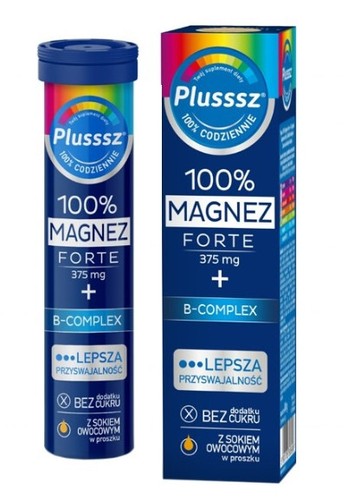 Plusssz Magnésium Forte+B-Complex 20 Comprimés Effervescents | eBay
