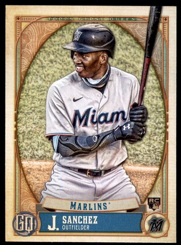 Jesus Sanchez 2021 Topps Gypsy Queen Rookie Card RC ! #268 Miami ...