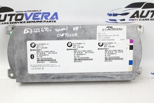 BMW E60 E61 E63 E65 E93 E90 E91 Véritable Ulf Bluetooth Module Mains ...