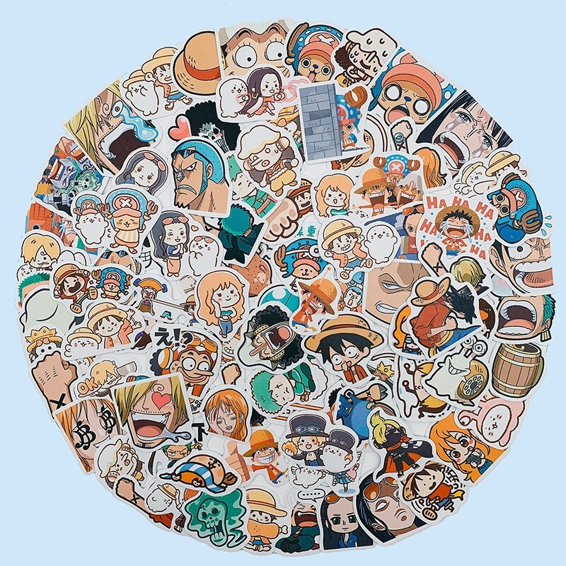 One Piece Anime 20pc Random Vinyl Sticker Decal Lot High Quality | eBay