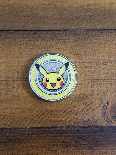 Pikachu Metal Coin Pokemon XY Premium Trainer Collection Box | eBay