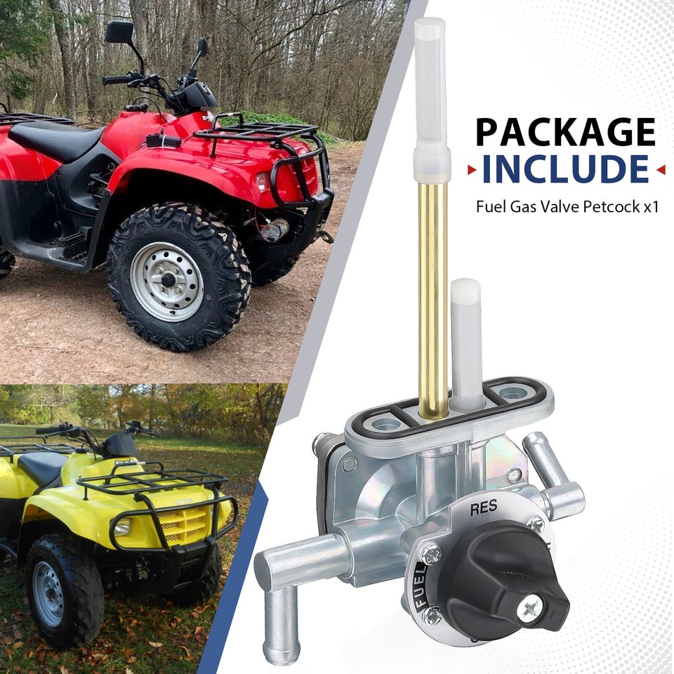 NEW 2002-2007 FOR SUZUKI EIGER LTA LTF 400 FUEL PETCOCK ON OFF VALVE 44300-38F03 | eBay