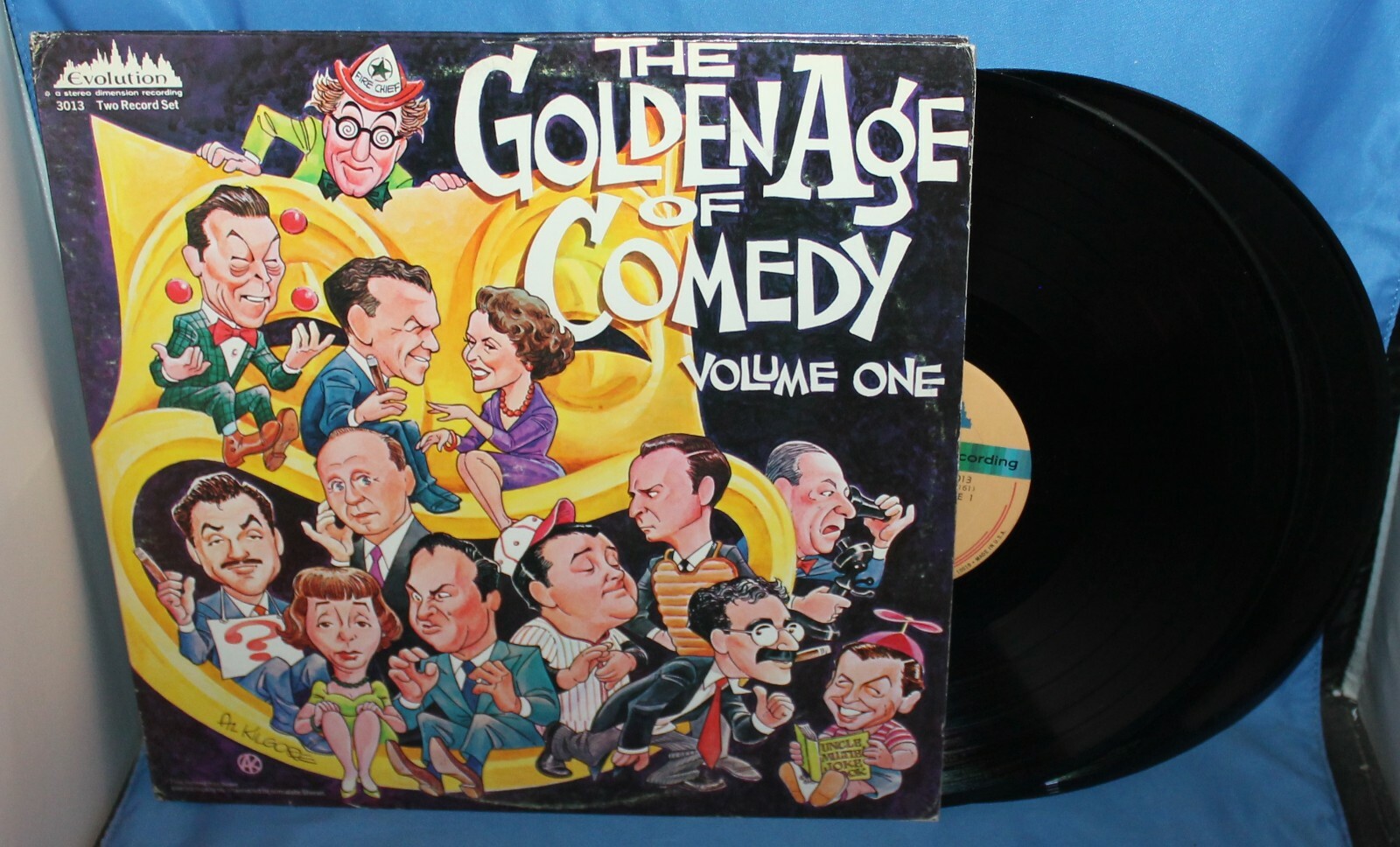 THE GOLDEN AGE OF COMEDY VOLUME ONE 1972 ALBUM 12" LP EVOLUTION RECORDS ...
