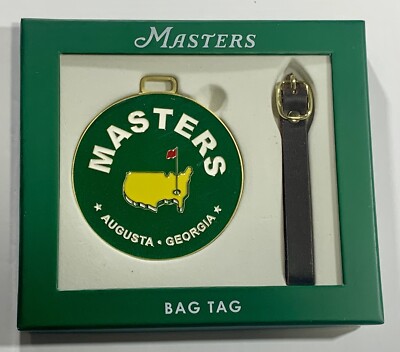 Masters golf Bag Tag Masters 2025 pga new | eBay