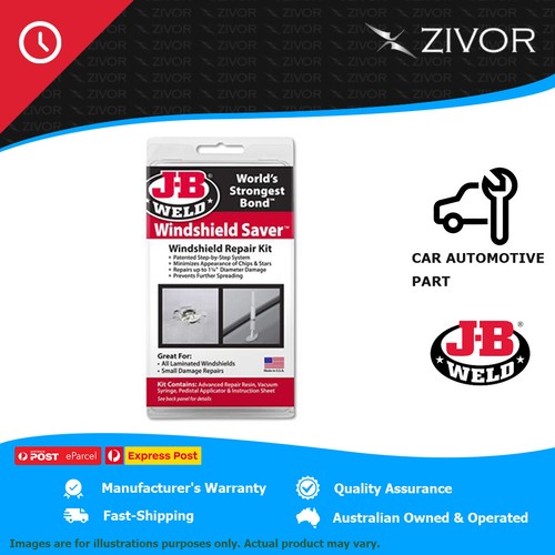 New J-B WELD Pressure lock Controlled Windshield Glass Saver Repair Kit ...