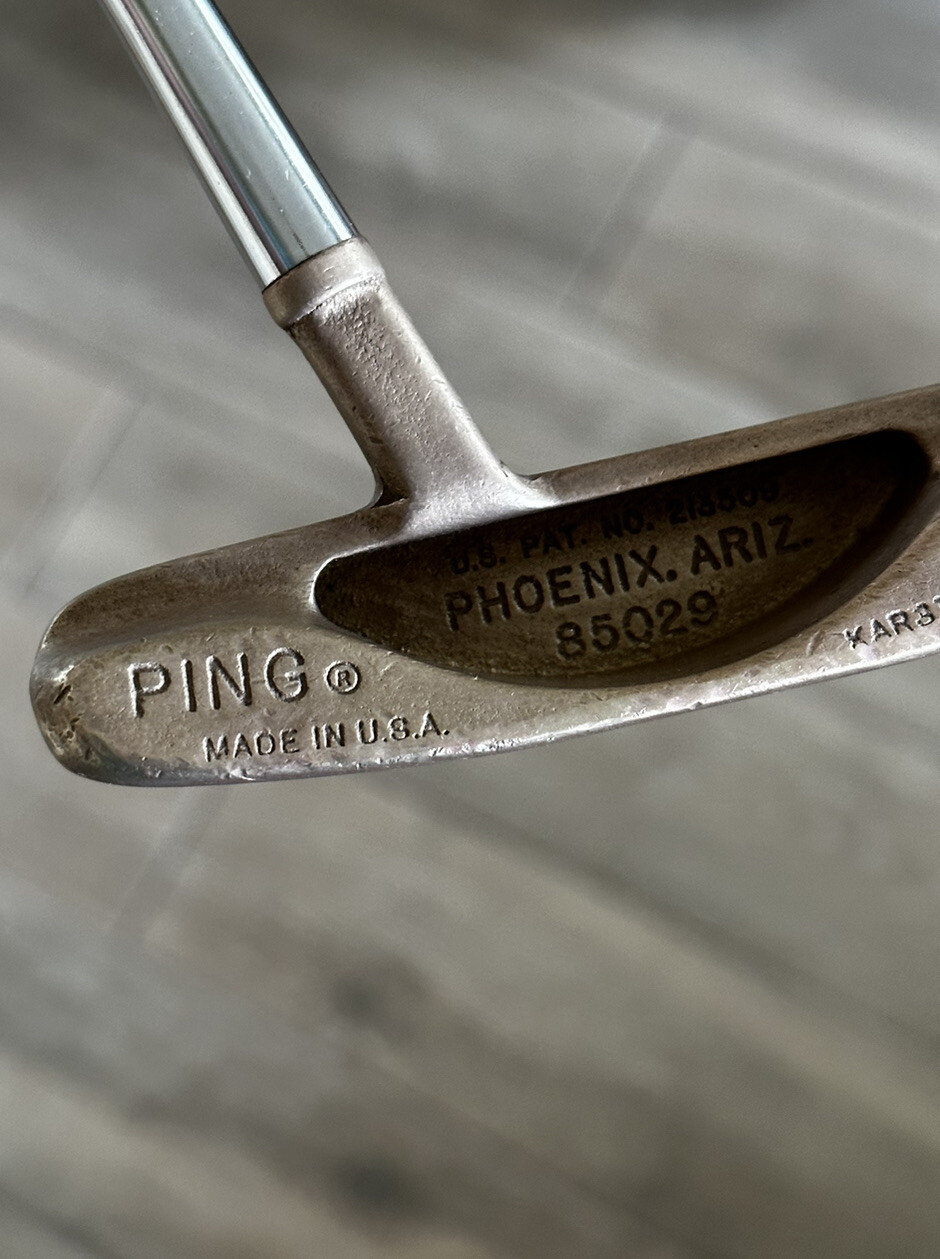 Ping O-Blade RH Vntg Putter Made In USA Phoenix Ariz 85029 Karsten MFG ...