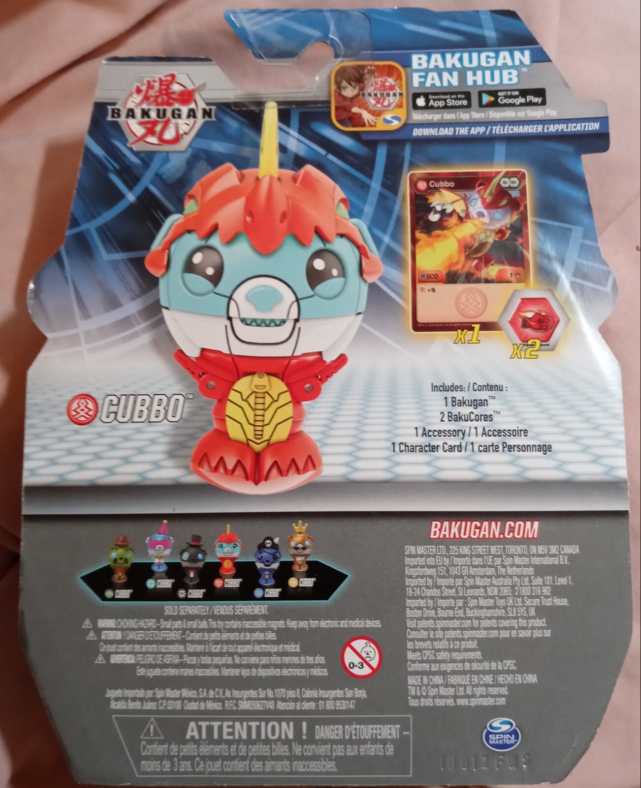 New Bakugan Red Cubbo Cosplay Drago Action Figure | eBay