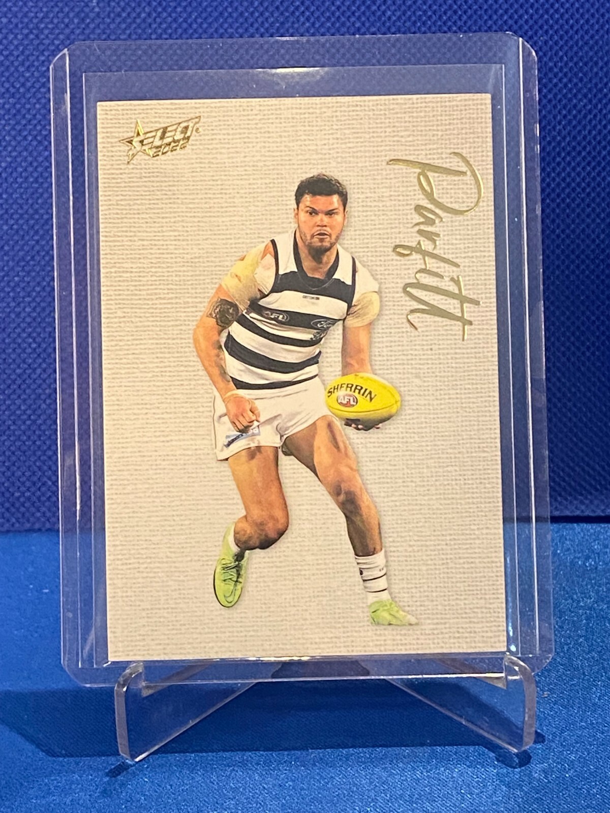 2022 AFL SELECT FOOTY STARS BLANK CANVAS - BRANDON PARFITT **182/250 ...