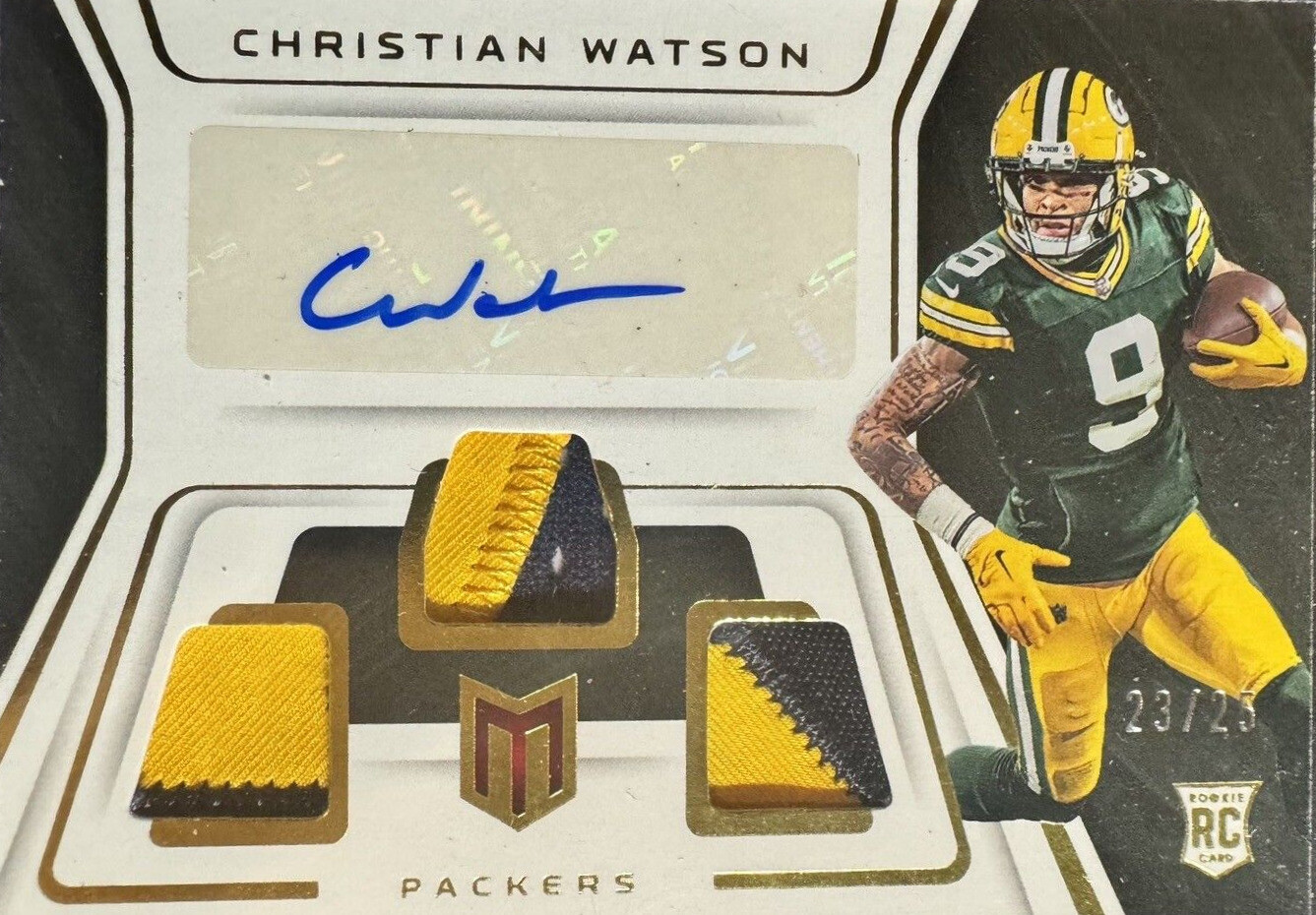 2022 Panini Chronicles - Momentum Triple Jersey Autographs Patch #MJA ...