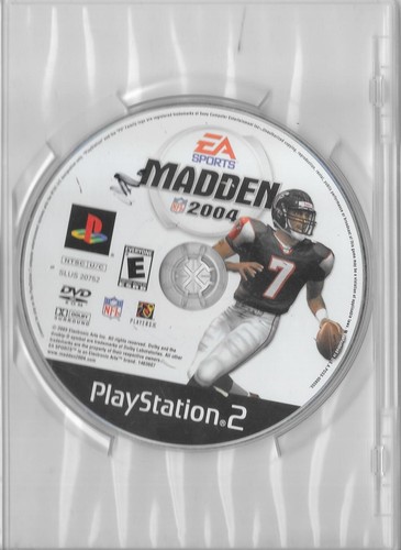 Madden NFL 2004 (Sony PlayStation 2, 2003-PS2-DISC + CASE-FREE SHIP IN ...