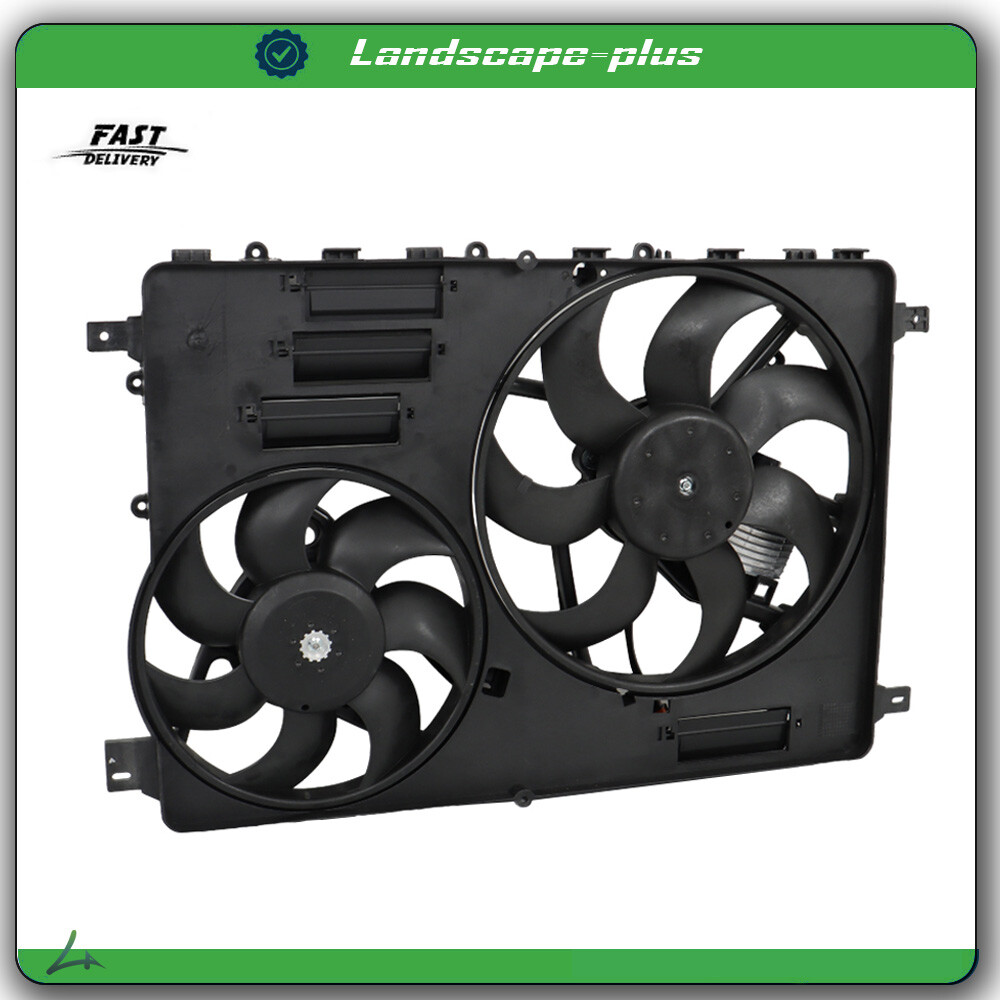 Radiator Cooling Fan W/ Control Module For Land Rover LR2 2.0L 2013-15 ...