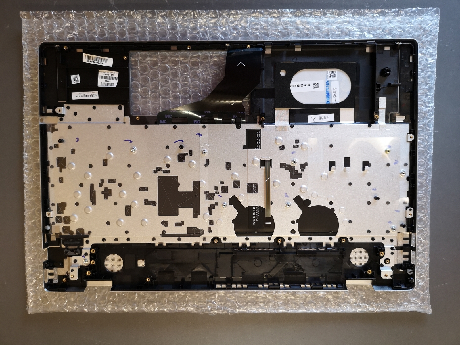 HP Pavilion 15-CS 15-CW Palmrest Cover UK Keyboard L24752-031 L24753 ...