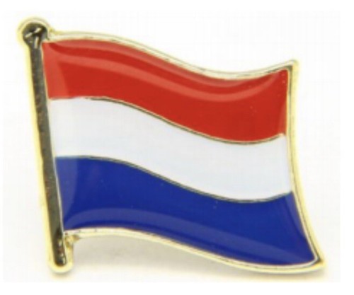 Netherlands Dutch Flag Country Pin Lapel Tie Tack LDS Missionary ...