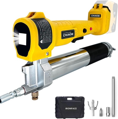 Electric Grease gun for Dewalt 20V Battery,10000 PSI Cordless Grease ...