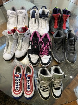 “Beater Box” Restoration Bundle Lot 8 Pairs Jordan / Airmax Assorted ...