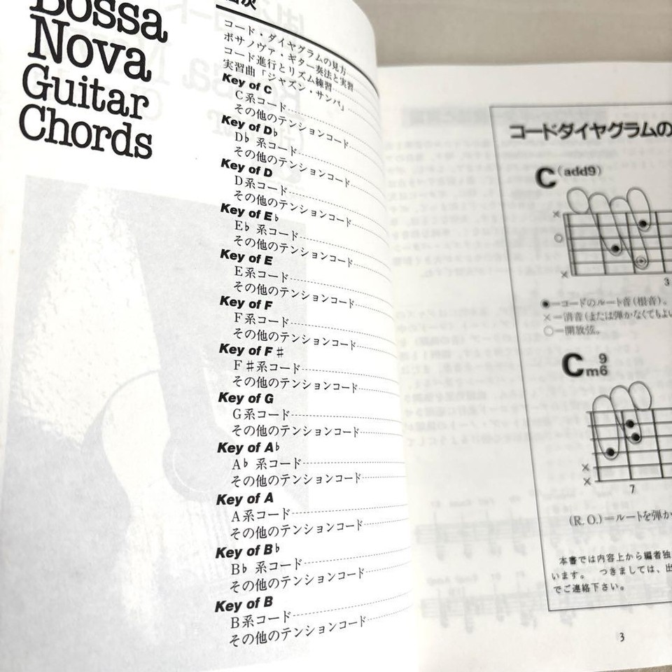 First Bossa Nova Guitar Chords Book Antonio Carlos Jobim Jazz Brazil Ships Japan | eBay