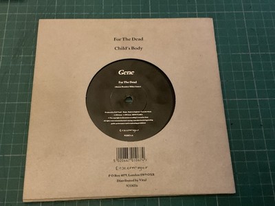 Gene- For the dead. Reissue rare 7" Britpop classic.Near mint vinyl+ ...