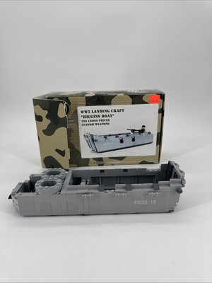 LCVP Higgins Boat WW2 Landing World War 2 Complete Set made w/ real ...