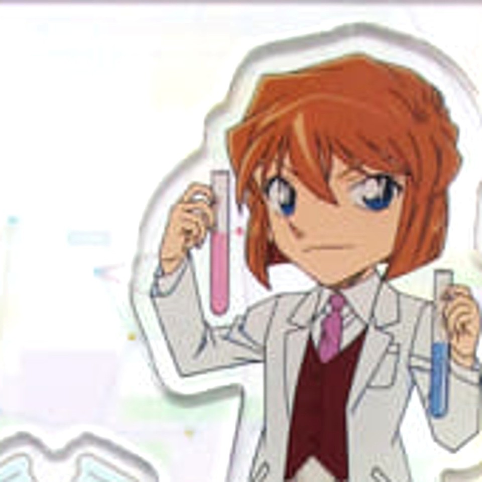 Support acrylique Detective Conan Ai Haibara Scientist | eBay