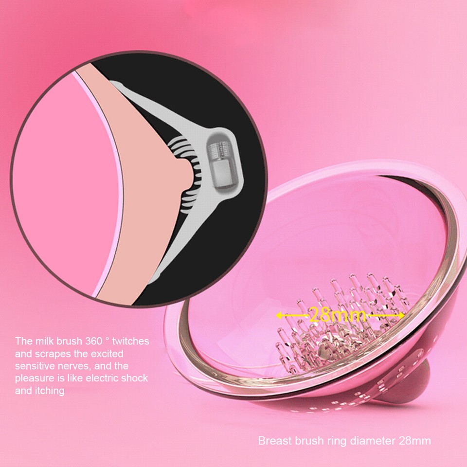 Multispeed Electric Breast Massager Vibrating Bra Chest Cup Enlargement ...