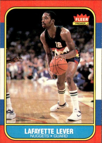 1986 Fleer #63 Lafayette Lever Near mint or better | eBay