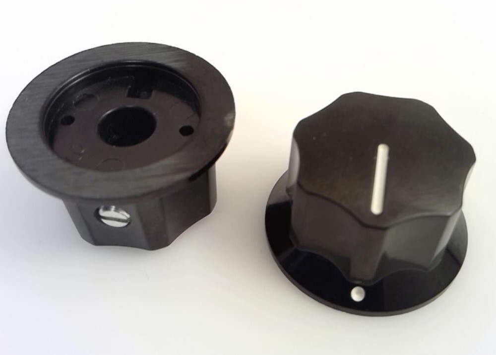 True Custom Shop® Vintage Skirted Knobs for Fender Mustang Jaguar Guitars | eBay