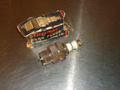 New NOS Vintage Firestone Spark Plug # R-10 | eBay