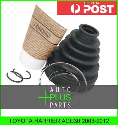 Fits TOYOTA HARRIER ACU30 Boot Inner Cv Joint (79X102X23.8) Kit | eBay