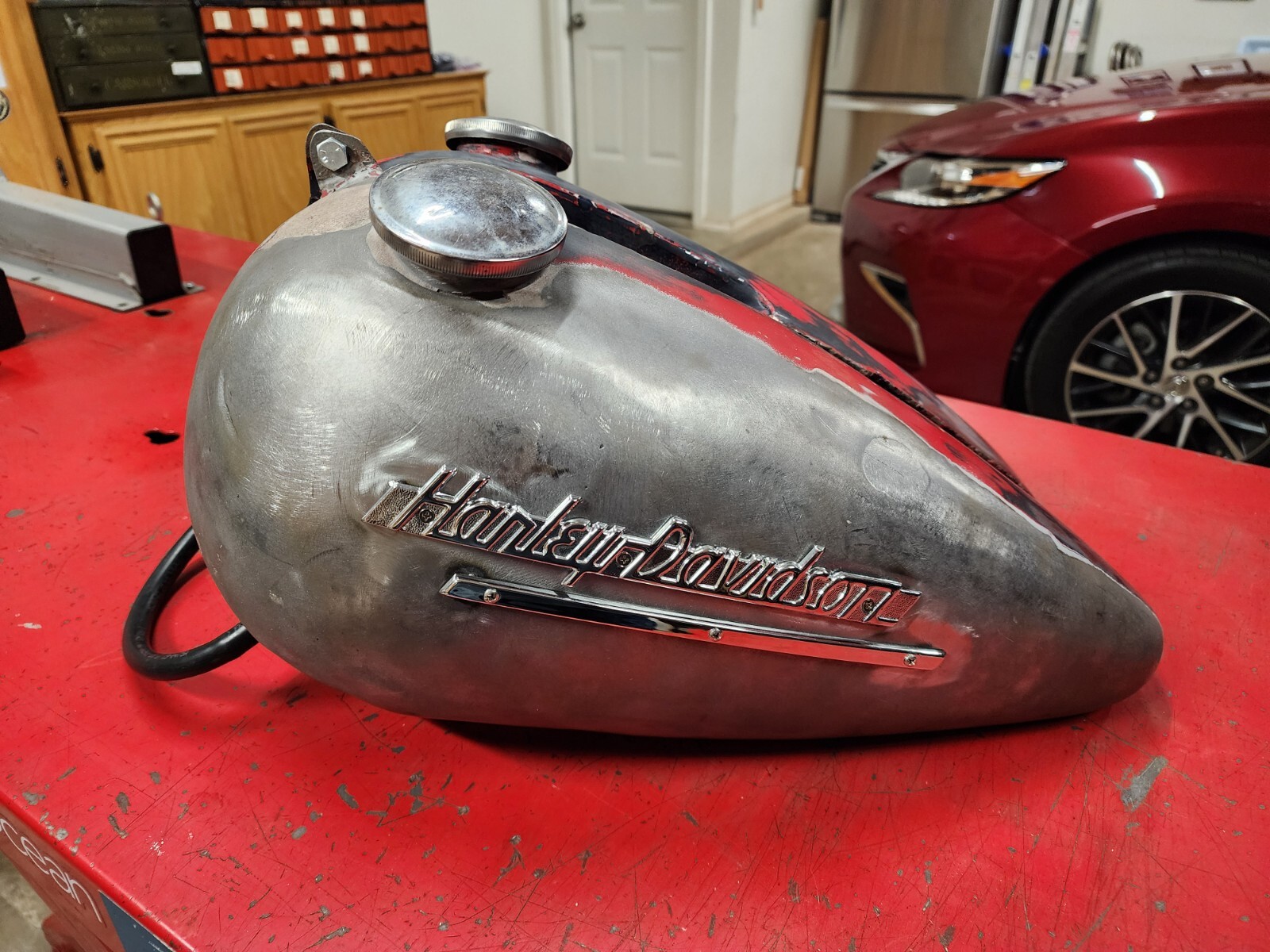 HARLEY DAVIDSON PANHEAD SHOVELHEAD 3 1/2 GALLON GAS TANKS | eBay