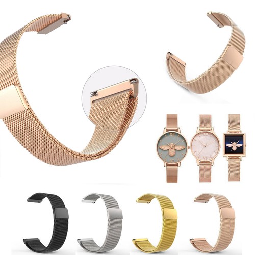 Mesh Watch Strap Fit For Olivia Burton OB Little Bee 12mm-20mm ...