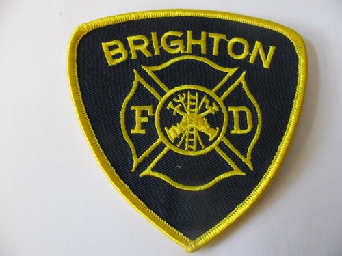 COLORADO CO - Brighton EMS Fire Rescue Dept Patch Iron On 3.75" Rare ...