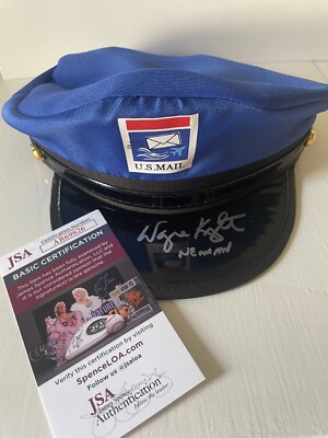 Wayne Knight Authentic Hand Signed Post Office Hat JSA Seinfeld Newman ...