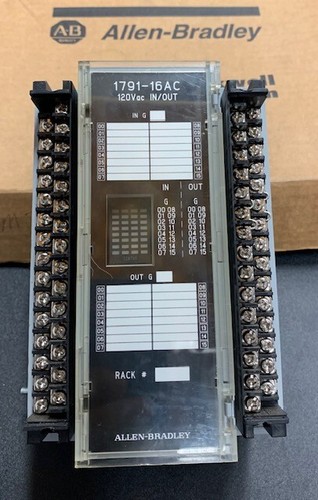 Allen-Bradley 1791-16AC Ser B Block I/O Module * GREAT COND!! * USED ...