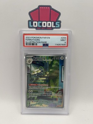 2023 Pokemon TCG Ferrothorn 209/182 Paradox Rift Illustration Rare PSA ...