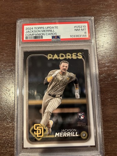 2024 Topps Update Jackson Merrill Companion Card SP Super Box Padres No ...