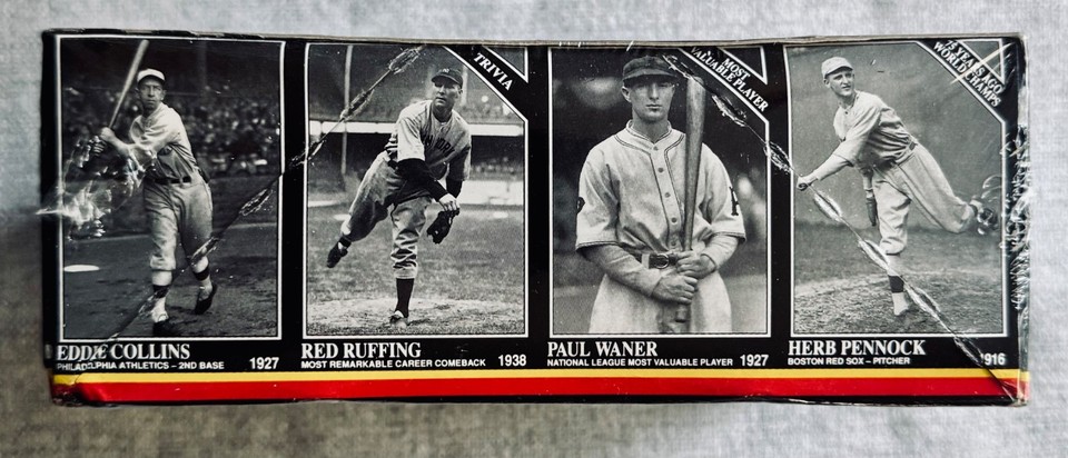 1991 The Sporting News Conlon Collection Baseball Factory Sealed Box 36 ...