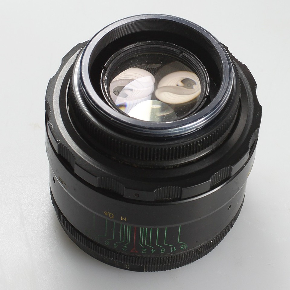 old vintage Soviet Russian CCCP USSR KMZ HELIOS-44-2 f2 f/2 Camera Lens ...