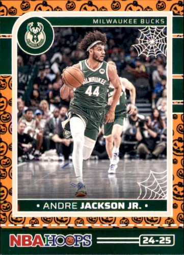 2024-25 Hoops Haunted Hoops #126 Andre Jackson Jr. Orange | eBay