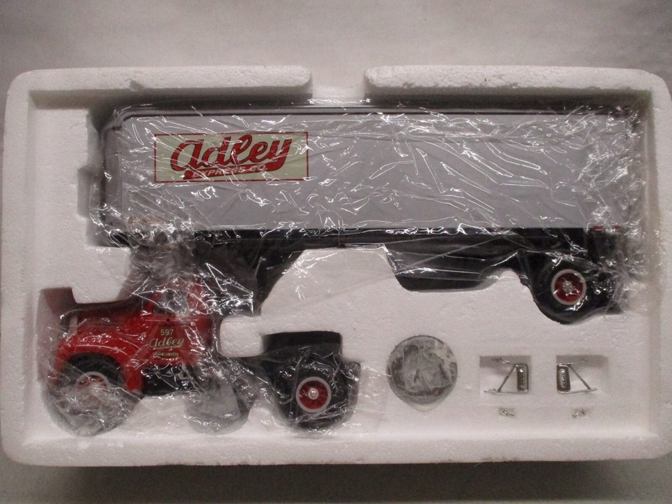 1st Gear Adley Express 1960 Model B-61 Mack Tractor and Trailer 1/34 | eBay