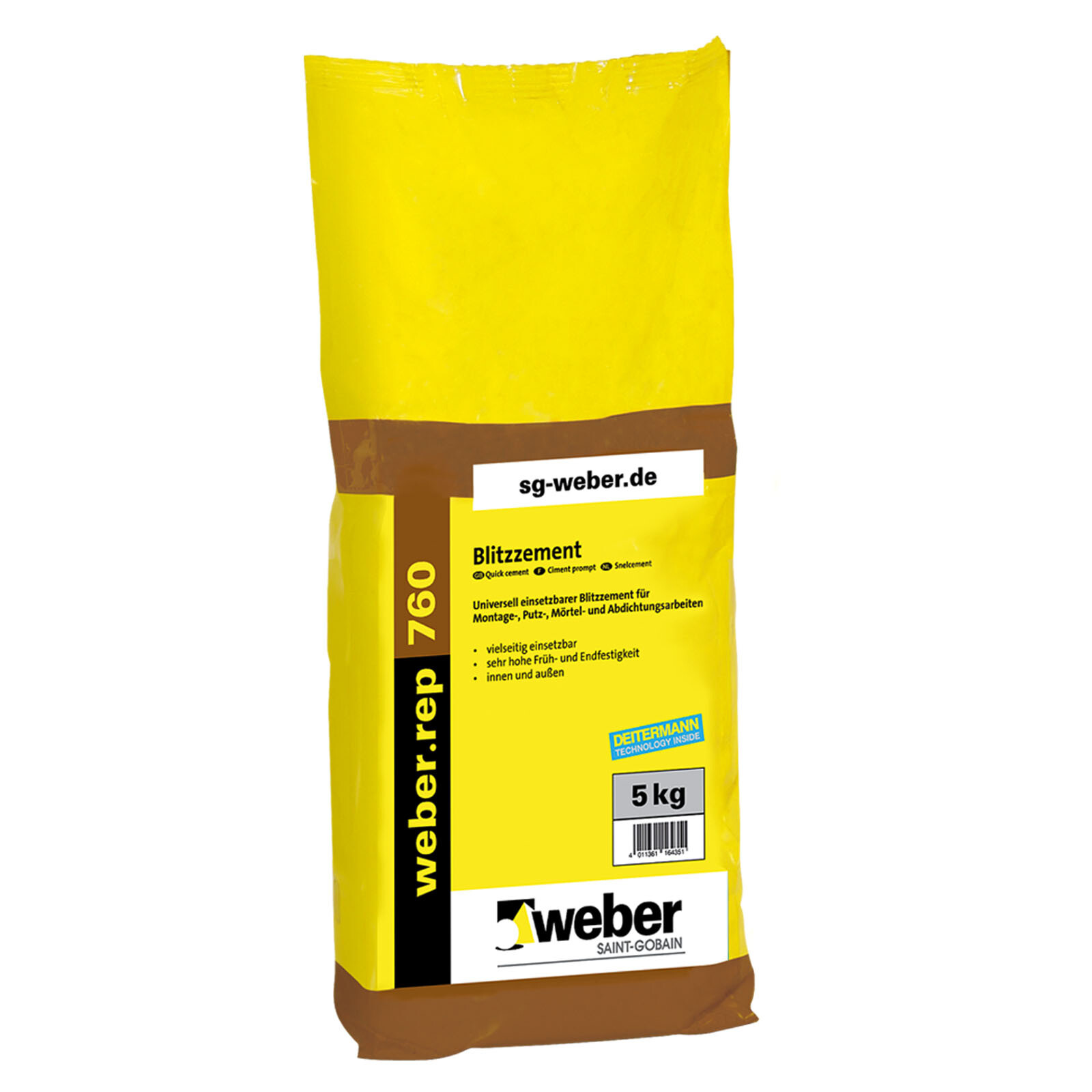 weber.rep 760 Blitzzement Putz Mörtel Abdichten Schnellbindezemnt zementgrau | eBay