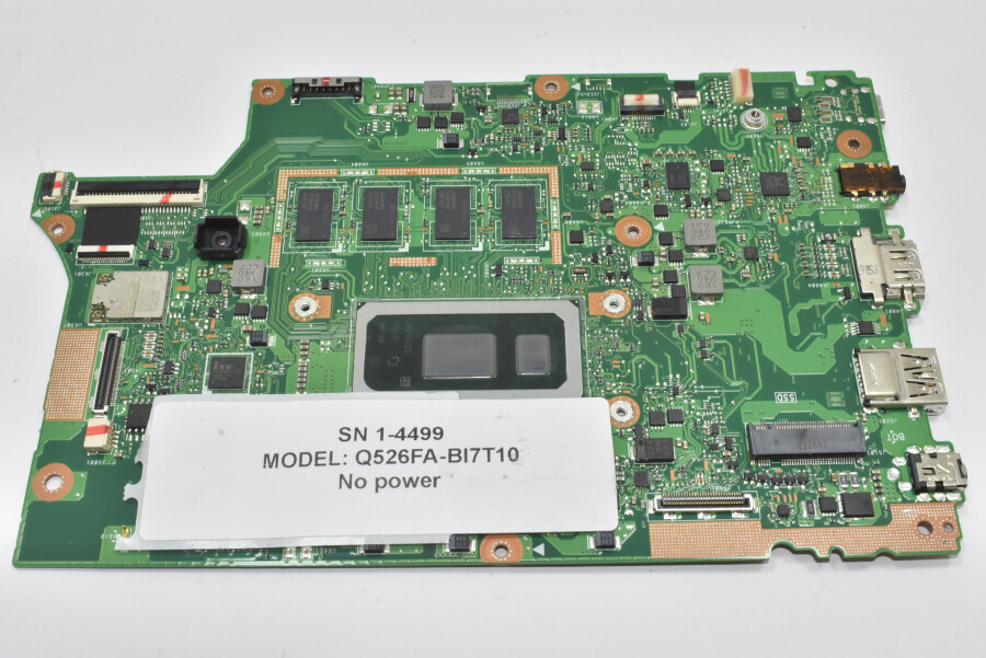 ASUS Q526f 60nb0lk0-mb5010 Motherboard Intel I7-8565u 16gb RAM Read /a6 ...