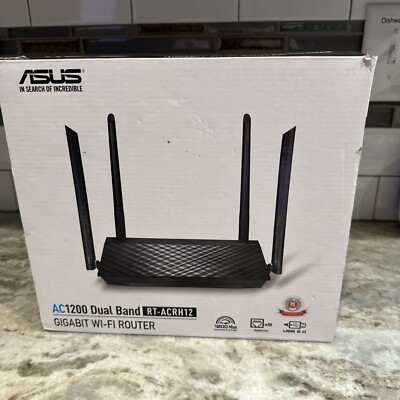 🍀ASUS AC1200 WiFi Gaming Router (RT-ACRH12) • Dual Band GB Wireless ...